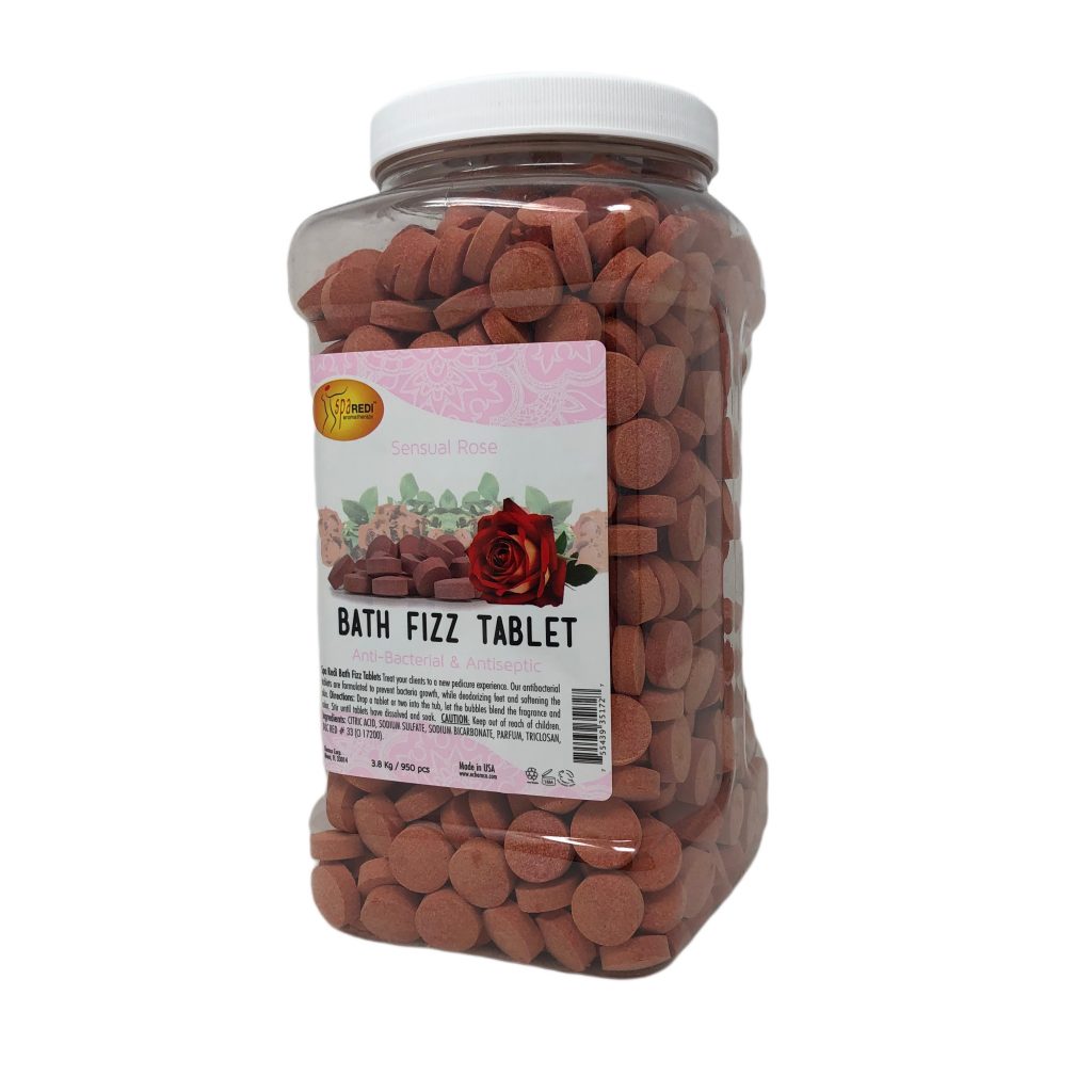Bath Fizz Tablets(Rose) – NewYork Beauty Equipment Supply
